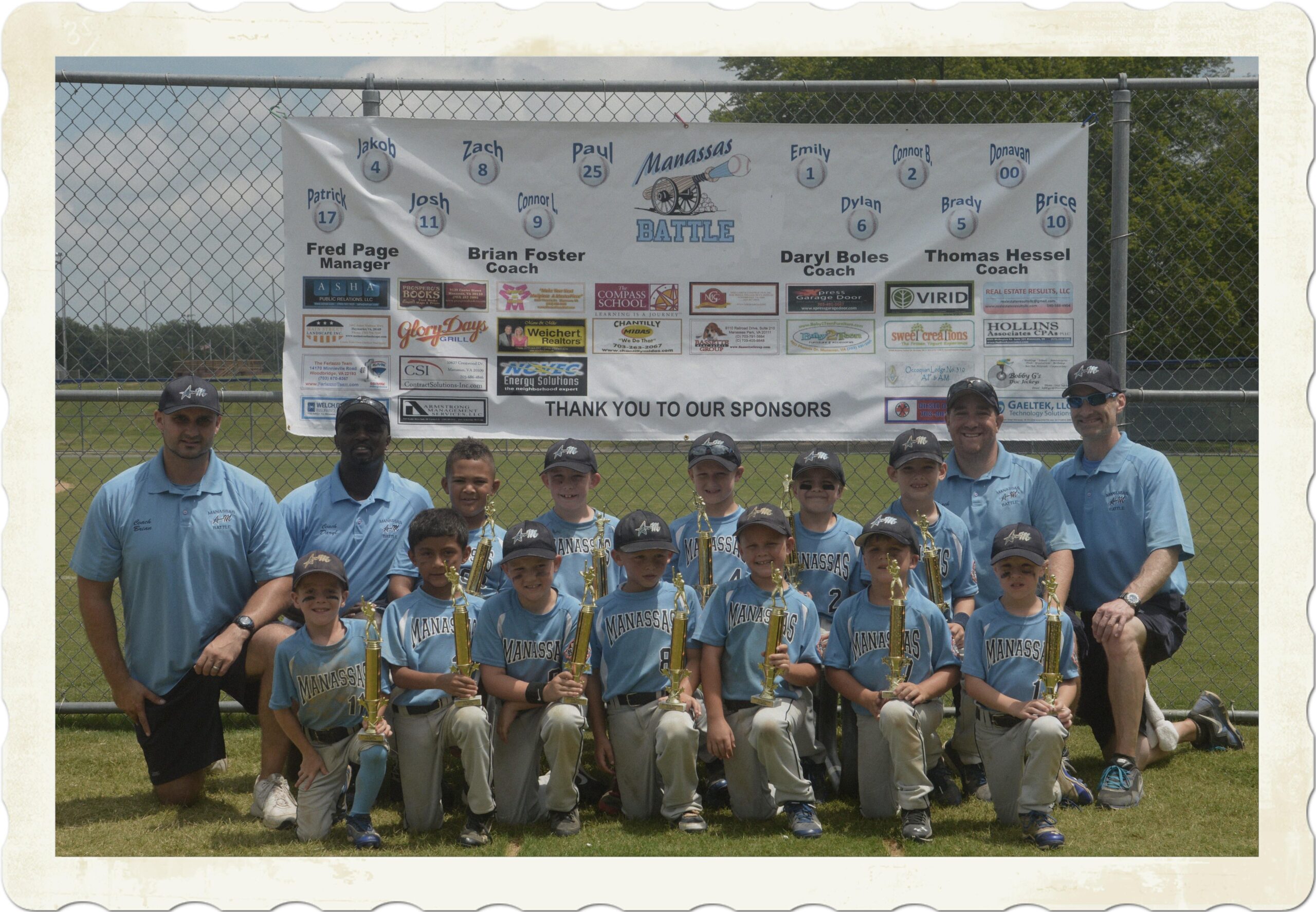 Championship Weekend for Manassas 'BATtle' 7U Baseball Team - Potomac ...