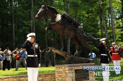 'Sergeant Reckless' Statue Dedicated at Marine Corps Museum - Potomac ...