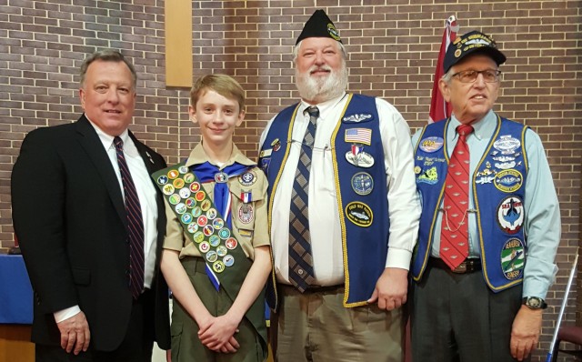 Triangle teen is troop's youngest Eagle Scout