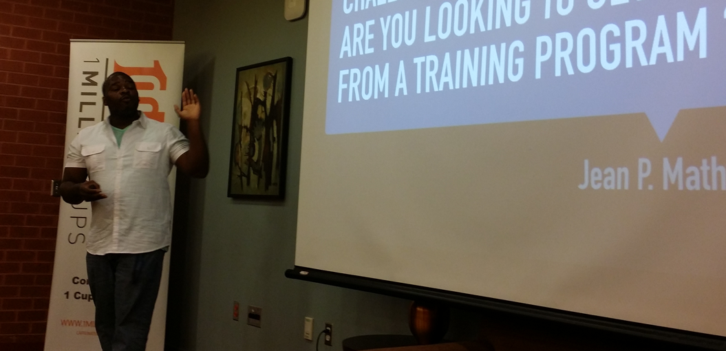 Mathurin talks to 1 Million Cups on expanding DJ academy