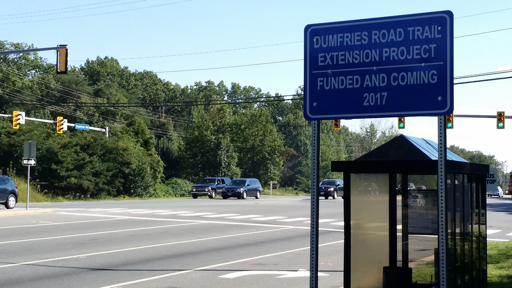 Shared-use path on Route 234 south near Dumfries will be extended ...