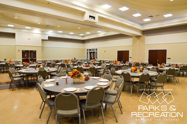 Manassas Park Community Center offers corporate, non-profit rentals