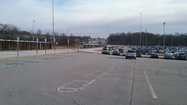 Route 123 commuter 'lot is simply not as convenient as the others'