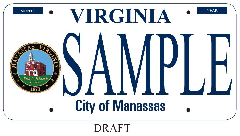 Manassas to use license plate to commemorate 150th anniversary