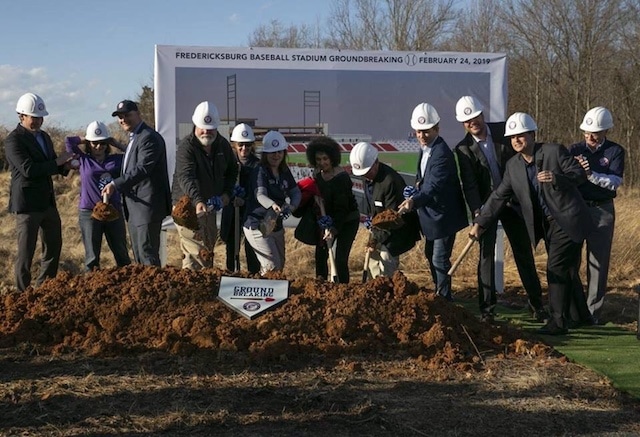 Potomac Nationals break ground on $35 million stadium in Fredericksburg