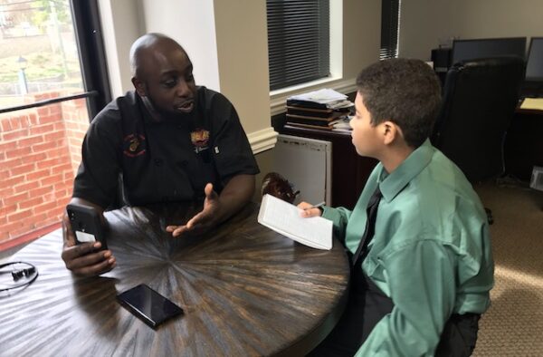 Malachi interviews Dumfries Mayor Derrick Wood