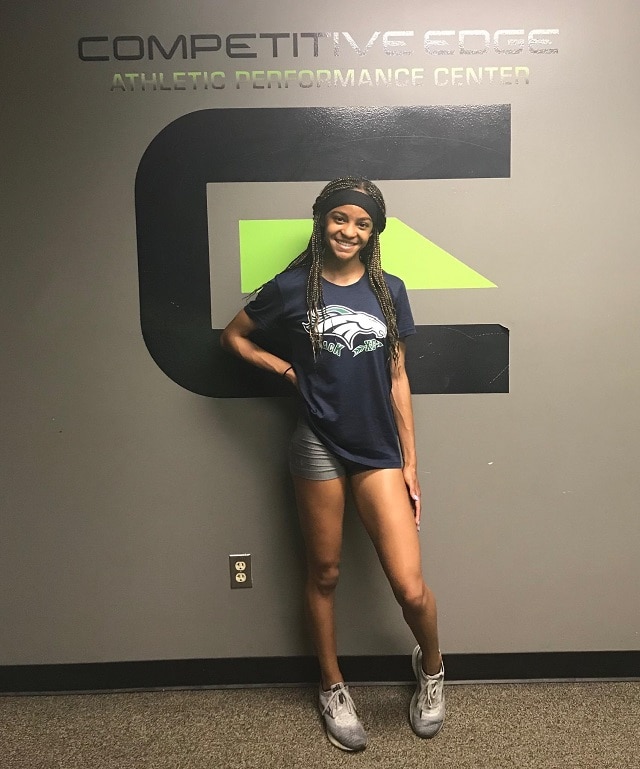 Competitive Edge's Athlete of the Month is a triple jump 'Emerging Elite'