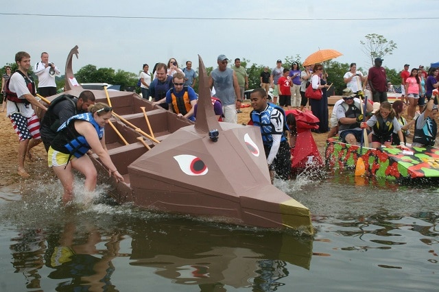 Set sail at the 15th annual Cardboard Boat Regatta