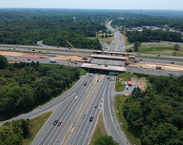I-95, road work zones in Stafford County this week