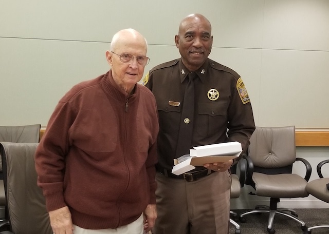 Jail Board honors Ebert at his last meeting before retirement