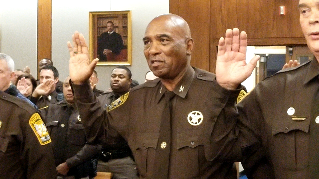 Glen Hill sworn in for fifth term as Prince William County Sheriff
