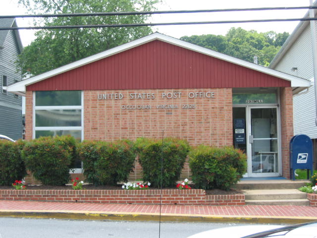 Occoquan residents get their mail from the post office. Coronavirus ...