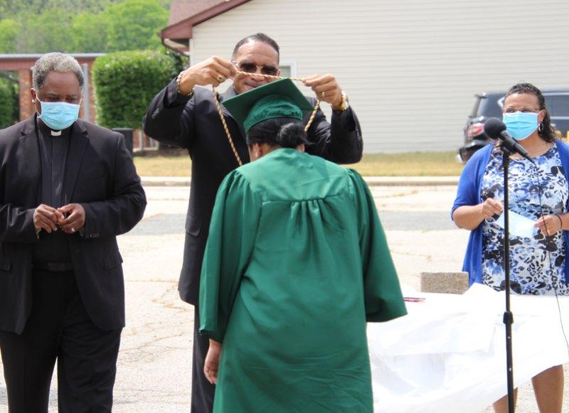 Woodbridge church gives students surprise graduation ceremony