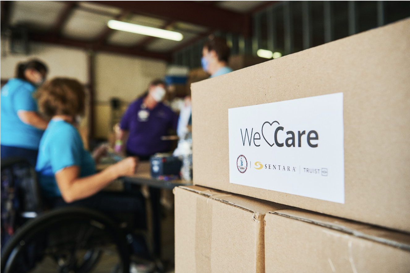 Sentara, Fredericksburg Food Bank partner for 'We Care' event