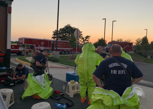Fire crews called to Waffle House for HAZMAT situation