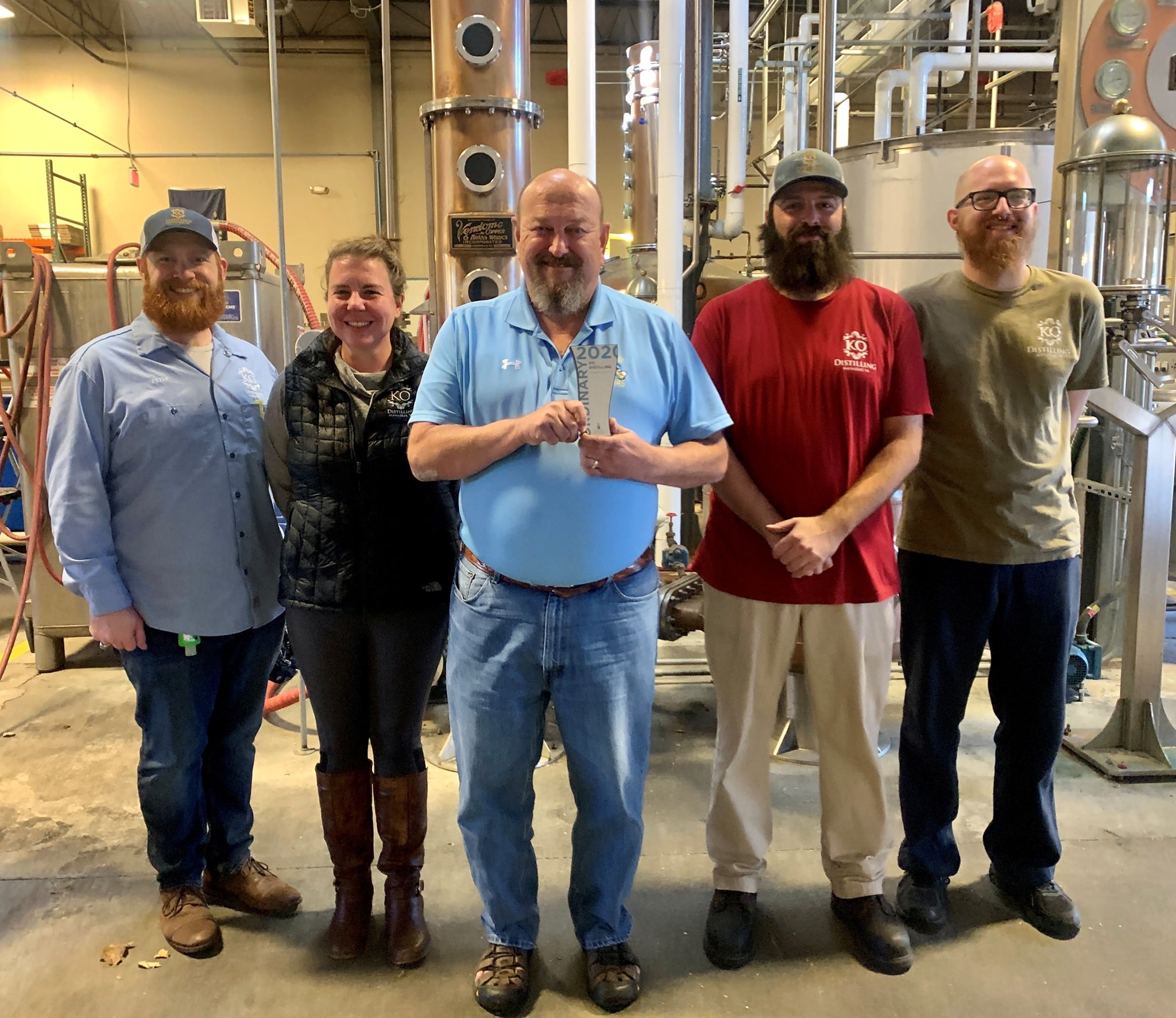 KO Distillery named state's top distillery