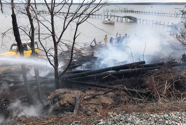 Illegal burning charge filed after brush fires at old Tim's Rivershore ...