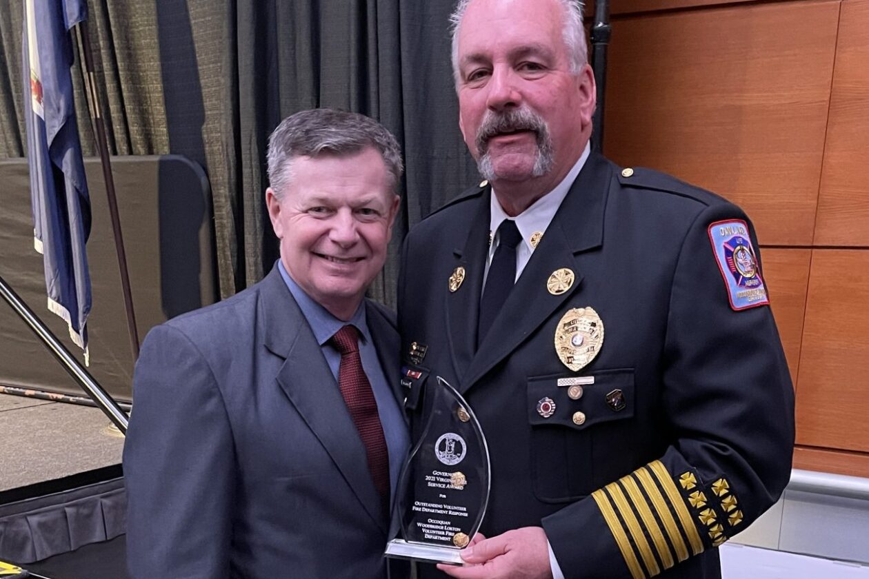 Stafford, Woodbridge fire departments get top honors from Virginia Governor