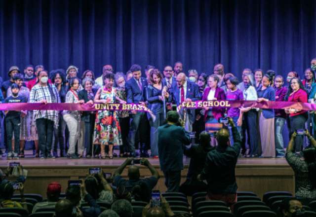 Unity Braxton: School leaders, community celebrate middle school name ...