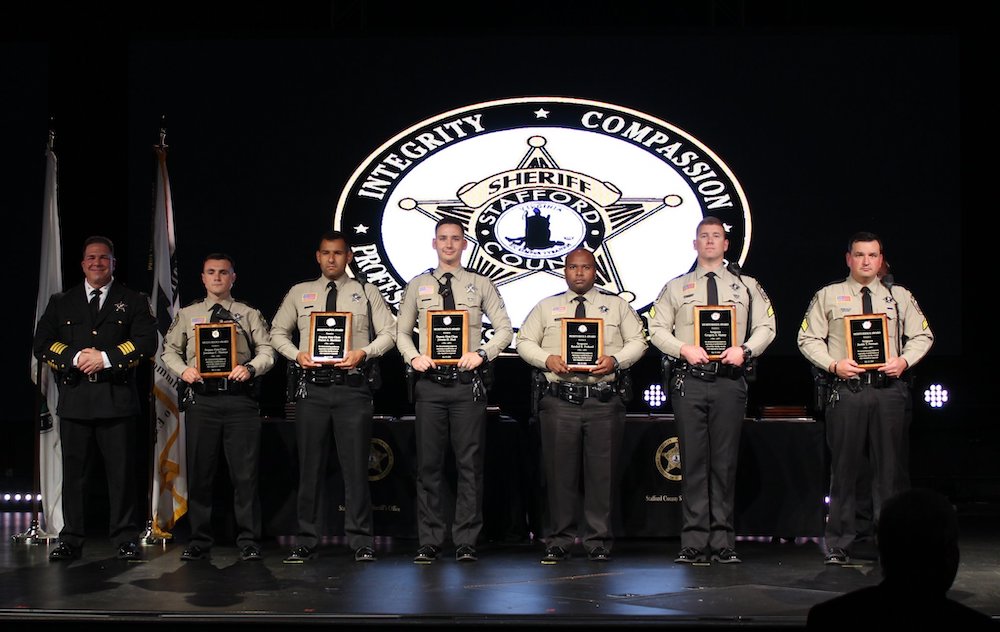 Awards ceremony: Stafford sheriff's office honors nearly 40 deputies