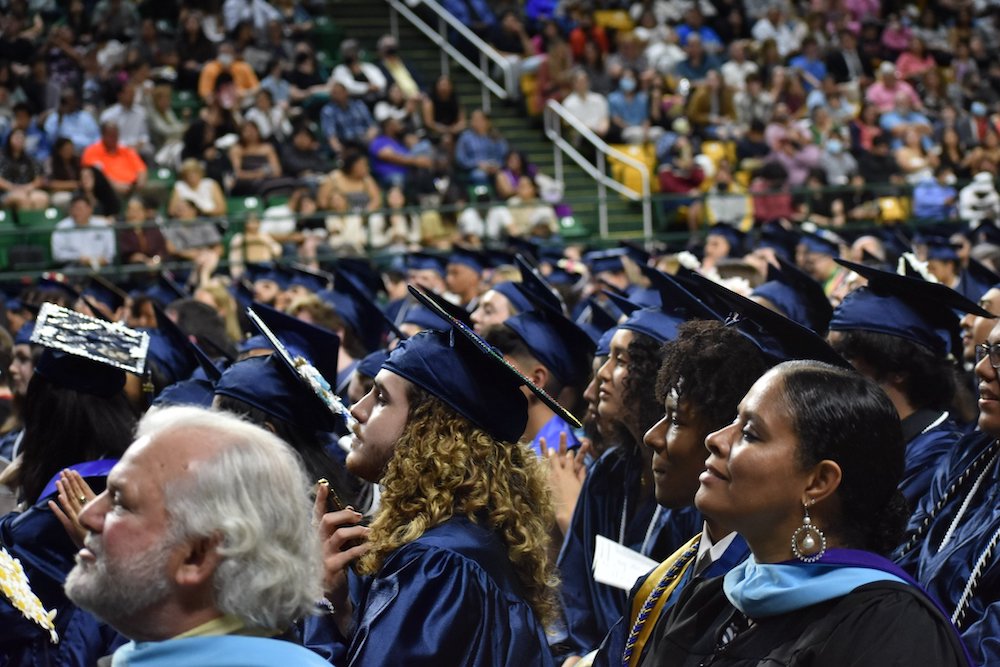 Manassas graduates 500 students at Eagle Bank Area