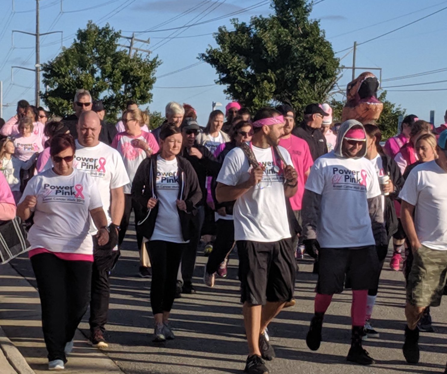 This weekend: Rescheduled Power of Pink Breast Cancer Walk