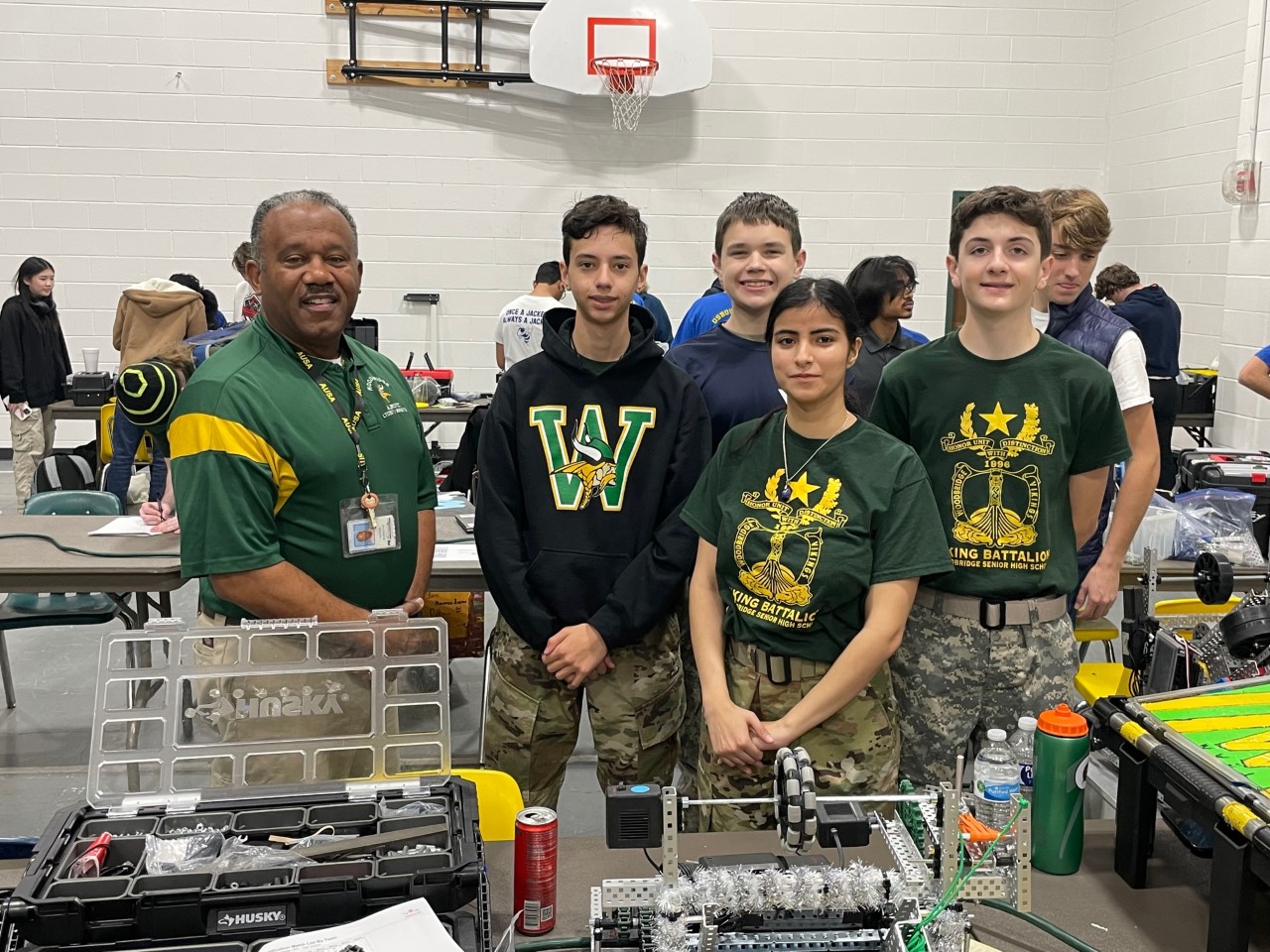 Woodbridge High's JROTC robotics team wins trip to nationals
