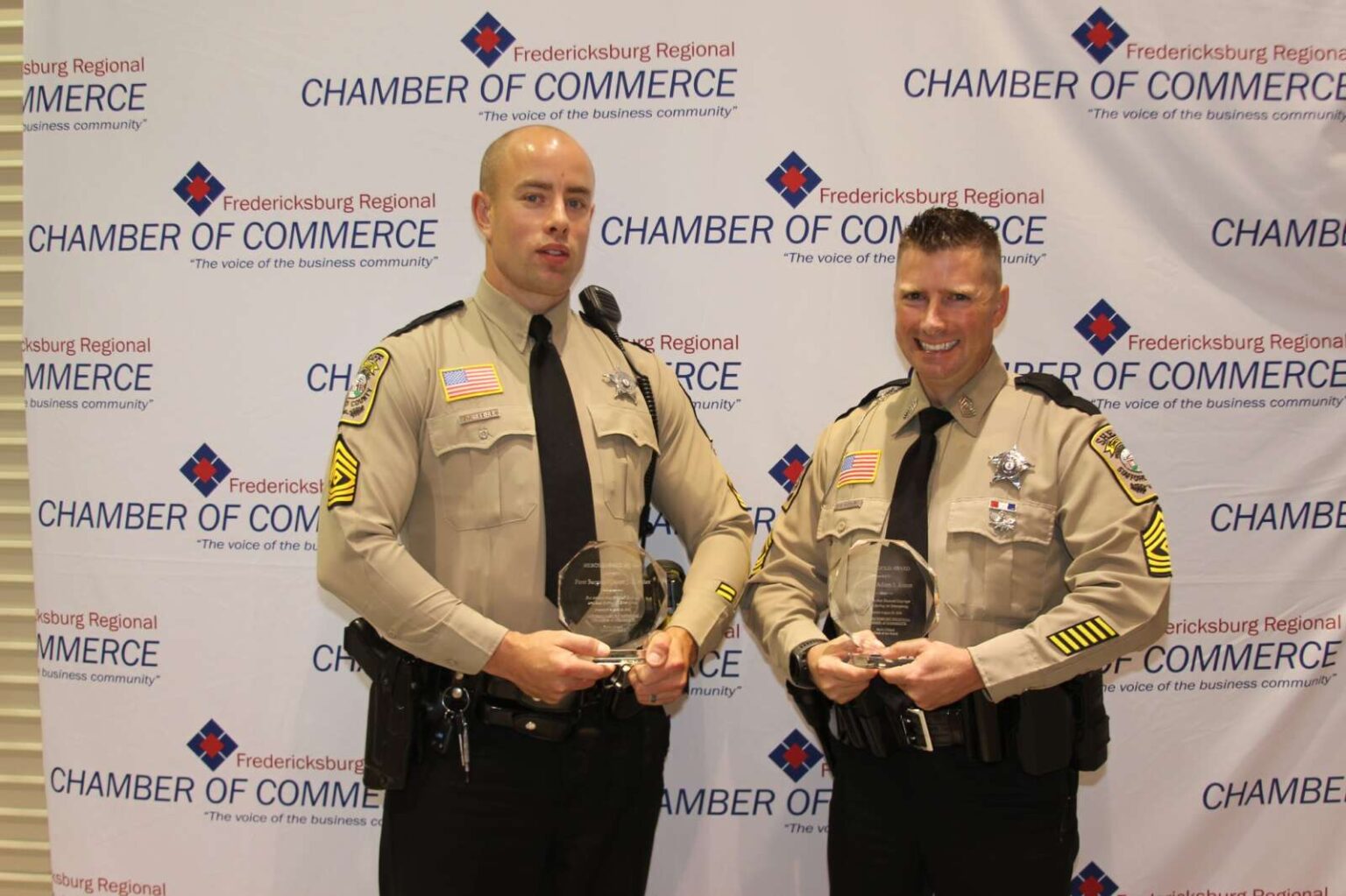 First responders 7th annual appreciation breakfast award recipients