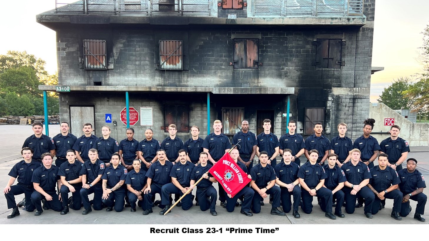 Fire and Rescue Recruit Graduation Class 2023-1