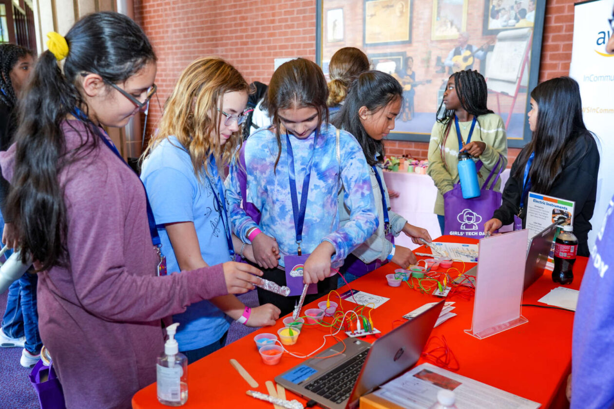 AWS Girls’ Tech Day continues to help girls with careers in STEAM