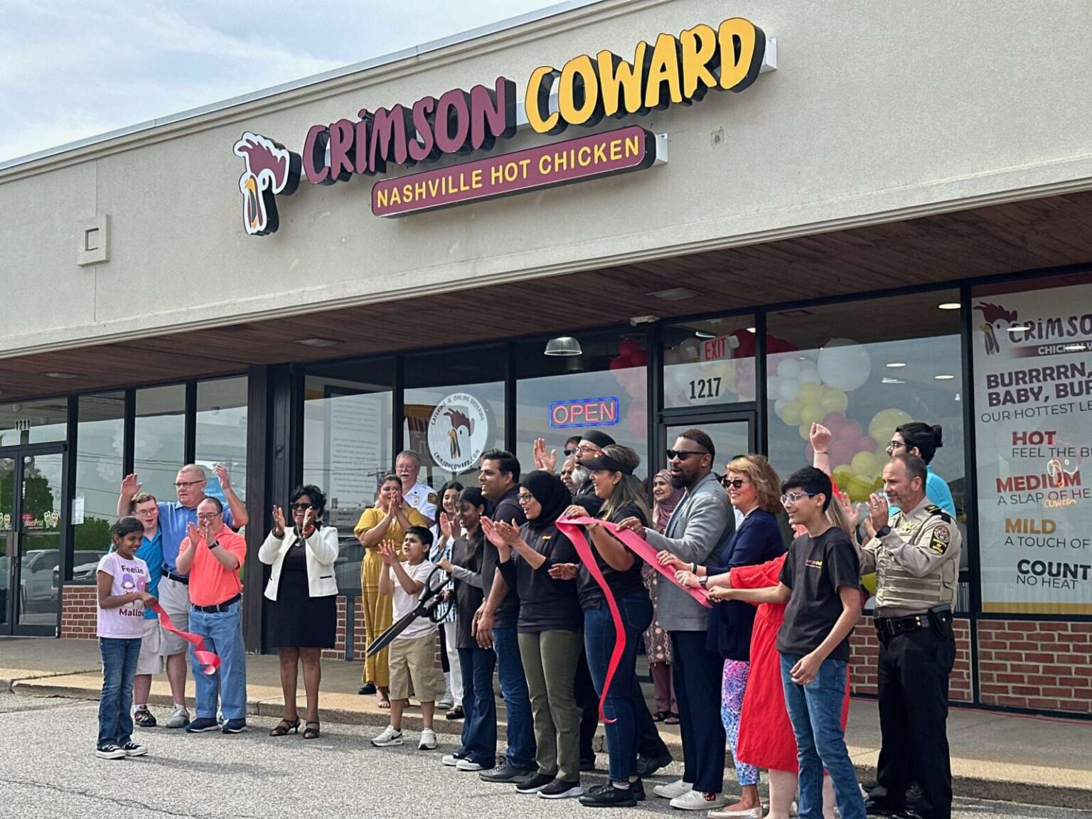 Ribbon is cut for Crimson Coward in Fredericksburg - Potomac Local News