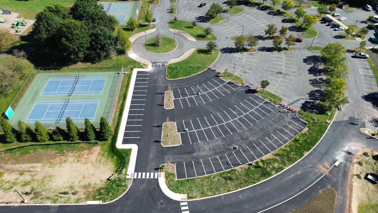 New Dean Park Is Coming Along; Courts, Fields to Open March 2025