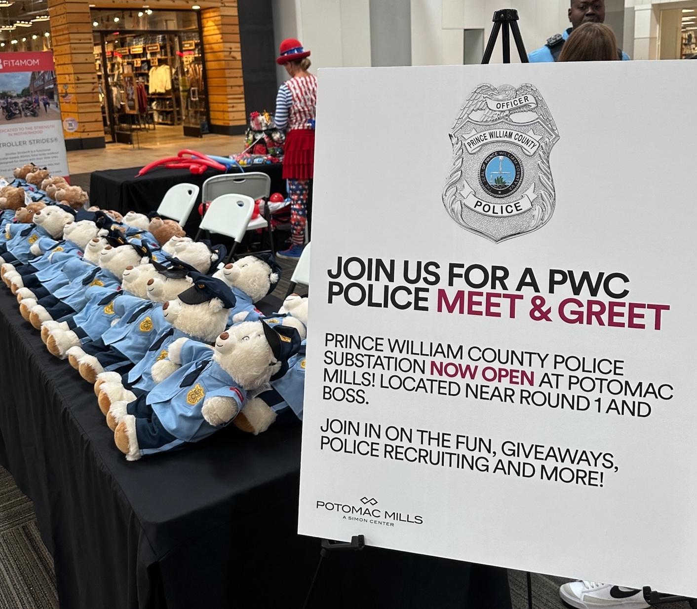 Prince William County Police Field Station Opens at Potomac Mills