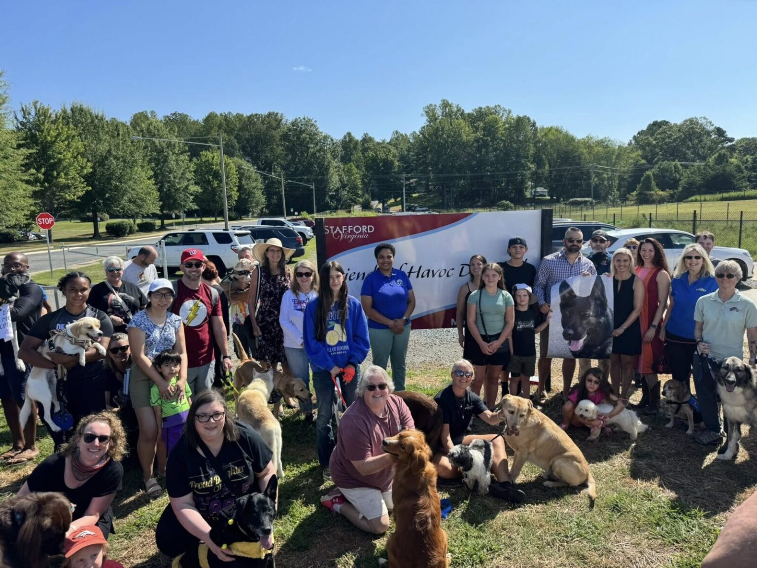 Stafford’s New Dog Park Honors Beloved K9 Havoc