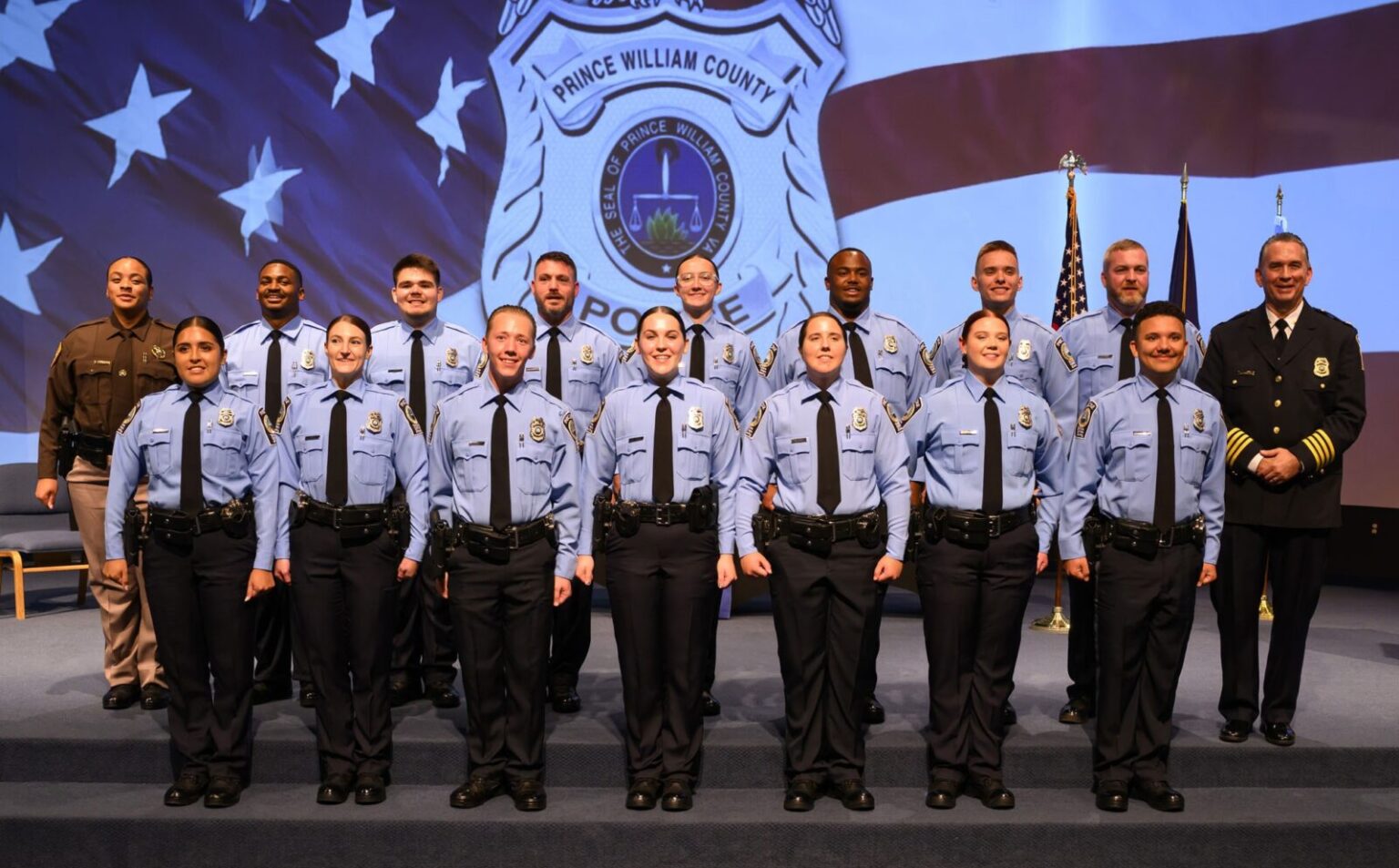 15 graduate from Prince William police academy’s 61st class