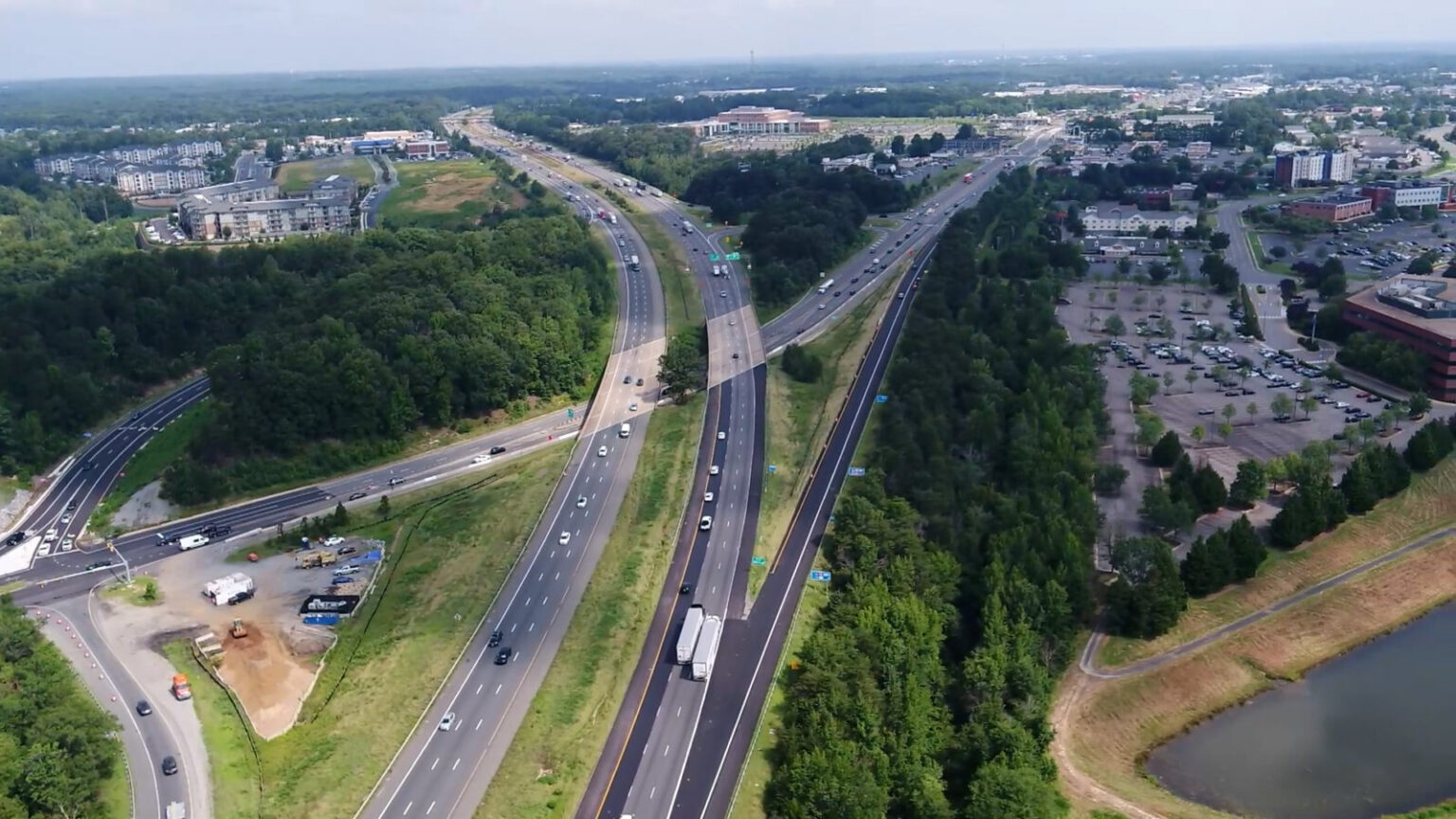 Crash rate up 35% after I-95 through lanes opened; Route 3, Exit 126 ...