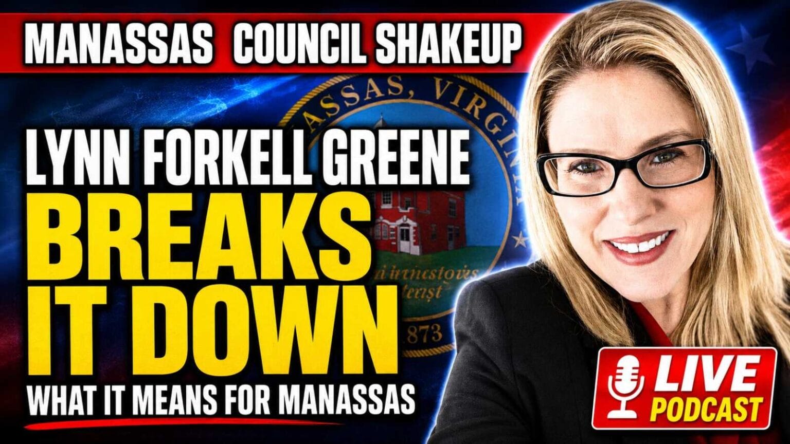 Former Manassas Councilwoman Lynn Forkell-Greene Discusses Delegate ...